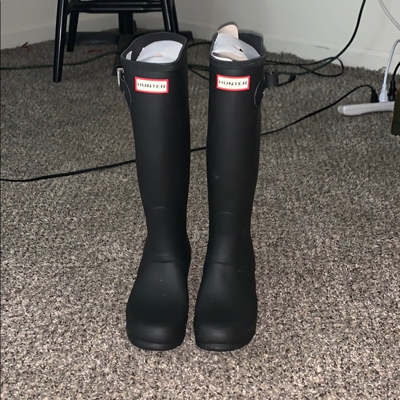 Hunter | Shoes | Black Original Tall Hunter Boots | Poshmark